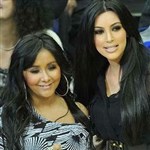 Snooki and Kim K Get Together for Meeting of the Minds